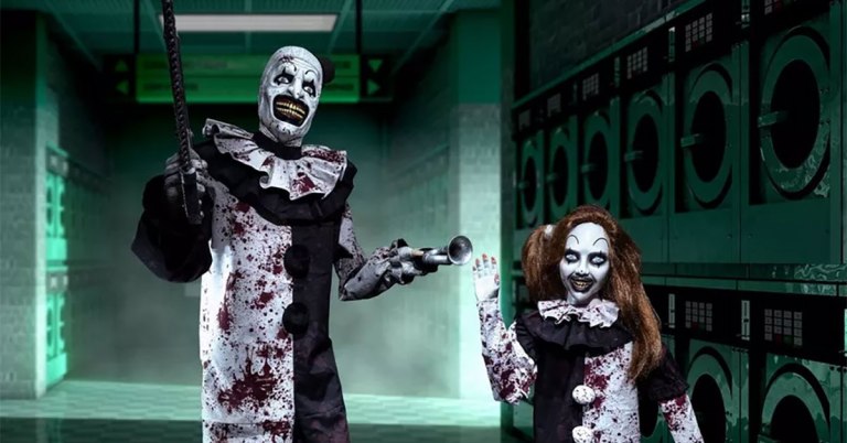 Party City Releasing ‘Terrifier 2’ Art the Clown & Little Pale Girl ...